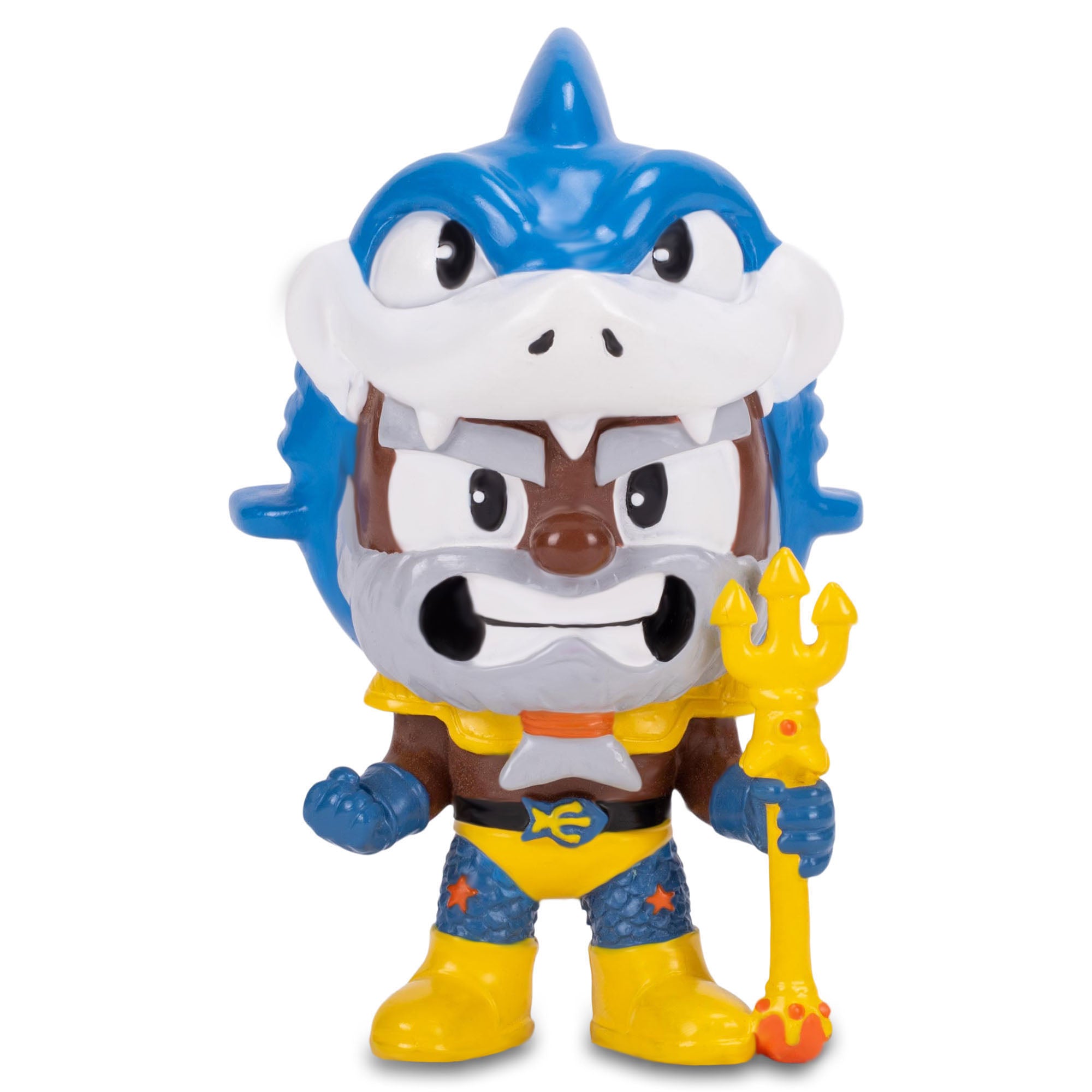 Poseidon Cerulean Blue 4 inch Painted Resin Boxed Collectible Figurine