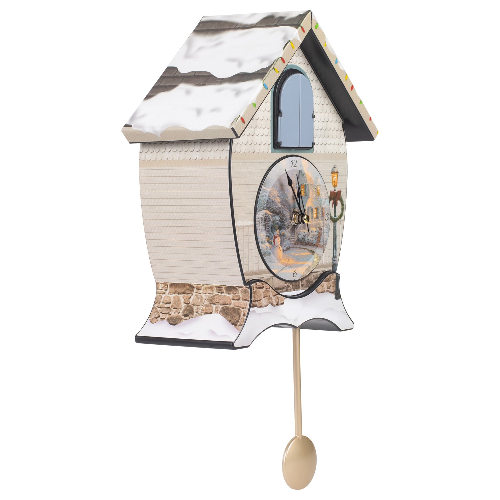 Thomas Kinkade Sound Cuckoo Clock